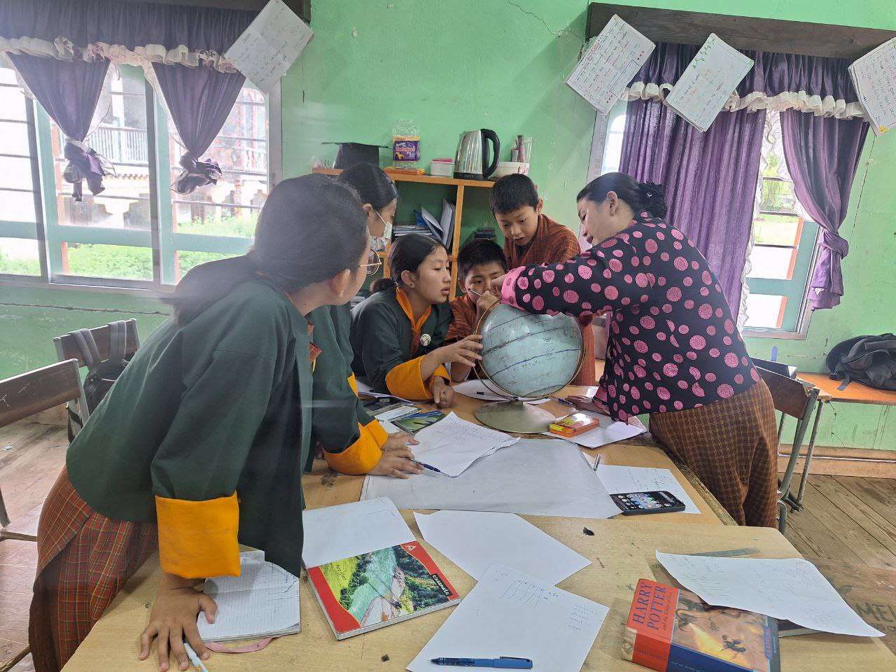 GPS TRAINING FOR SCHOOL LEADERS - Jungshina Primary School